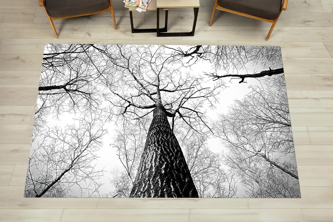 Tree Branch Rugs, Forest View Rugs, Forest Rug, View Rug, Gift for Him ...
