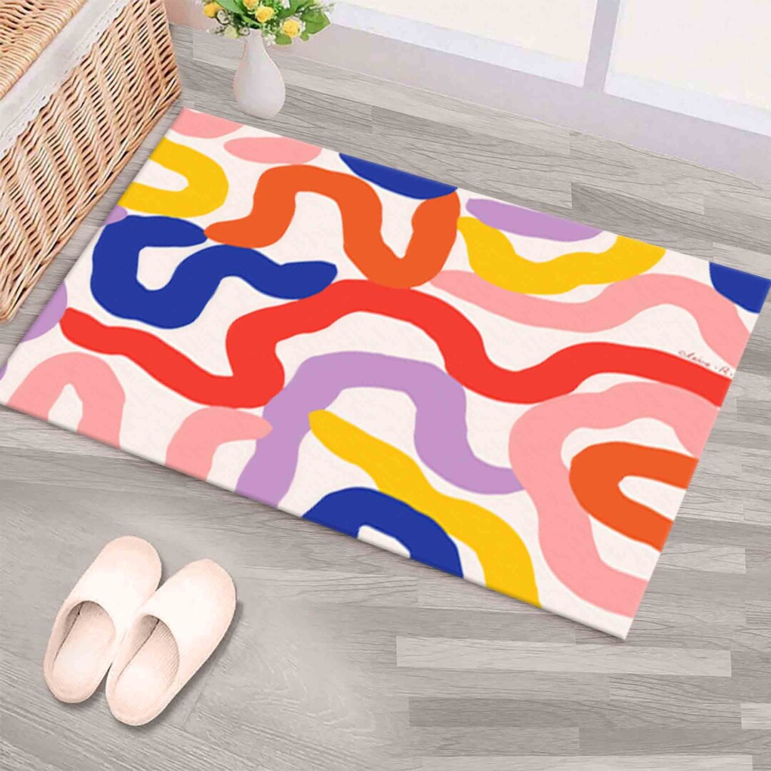 Customs Rug, Large Rug, Salon Decor Rug, Anti-slip Carpet, Rug, Dancing ...