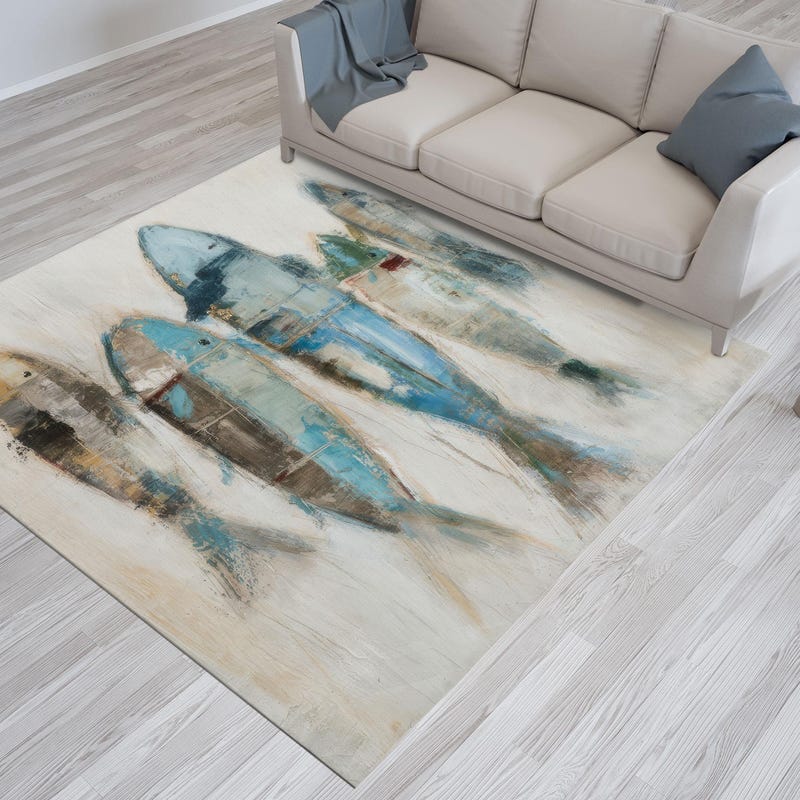 Fish Rug - Etsy