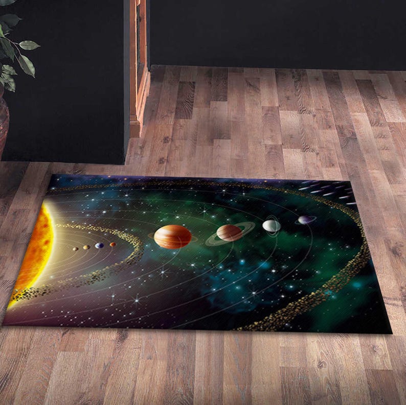 Solar System Rug, Space Rugs, Planets Rugs, View Rug, Area Rug ...