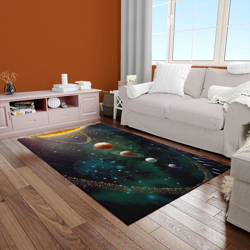 Solar System Rug, Space Rugs, Planets Rugs, View Rug, Area Rug ...