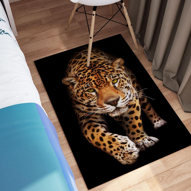 Leopard Rug, Wildlife Rug, Wild Animal Rugs, Animal Rug, Custom Rug ...