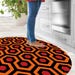 The Shining Rug, Hexagon Pattern Rug, Geometric Rugs, Modern Rugs, Non ...