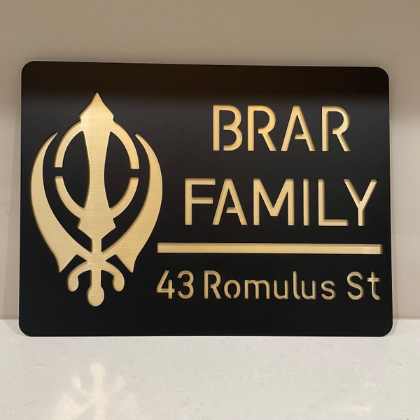 House Name Sign - Etsy