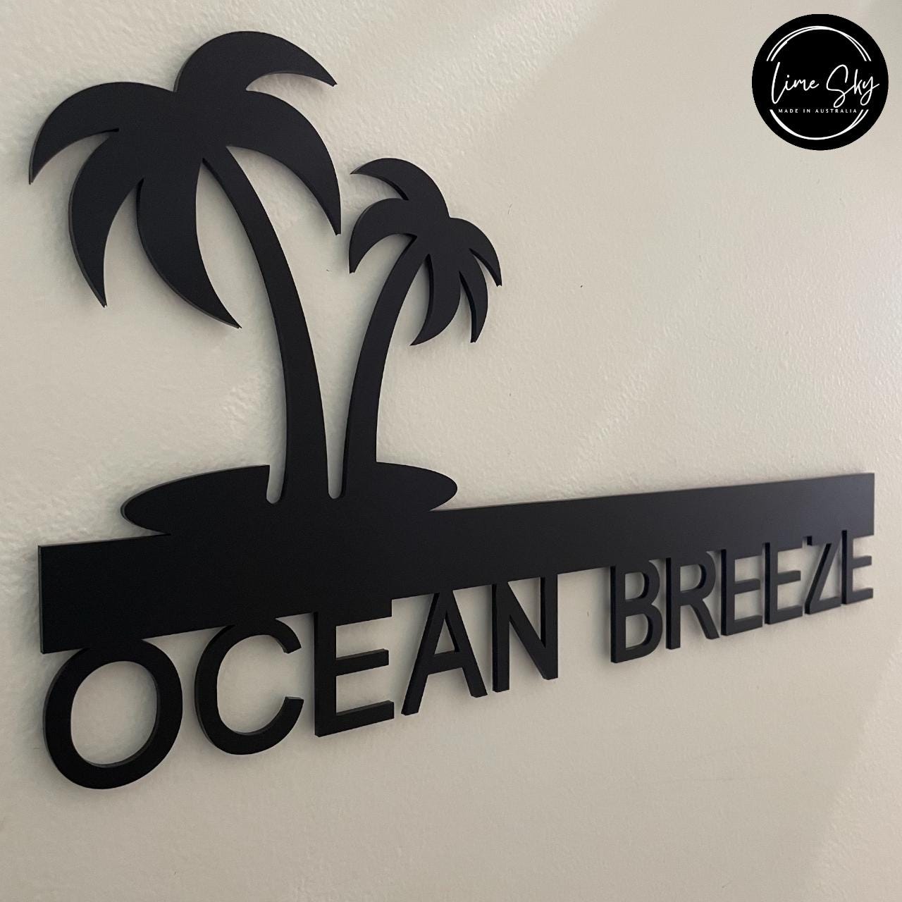 Long House Number Address Sign | Free Style Cut & Lift Personalized ...