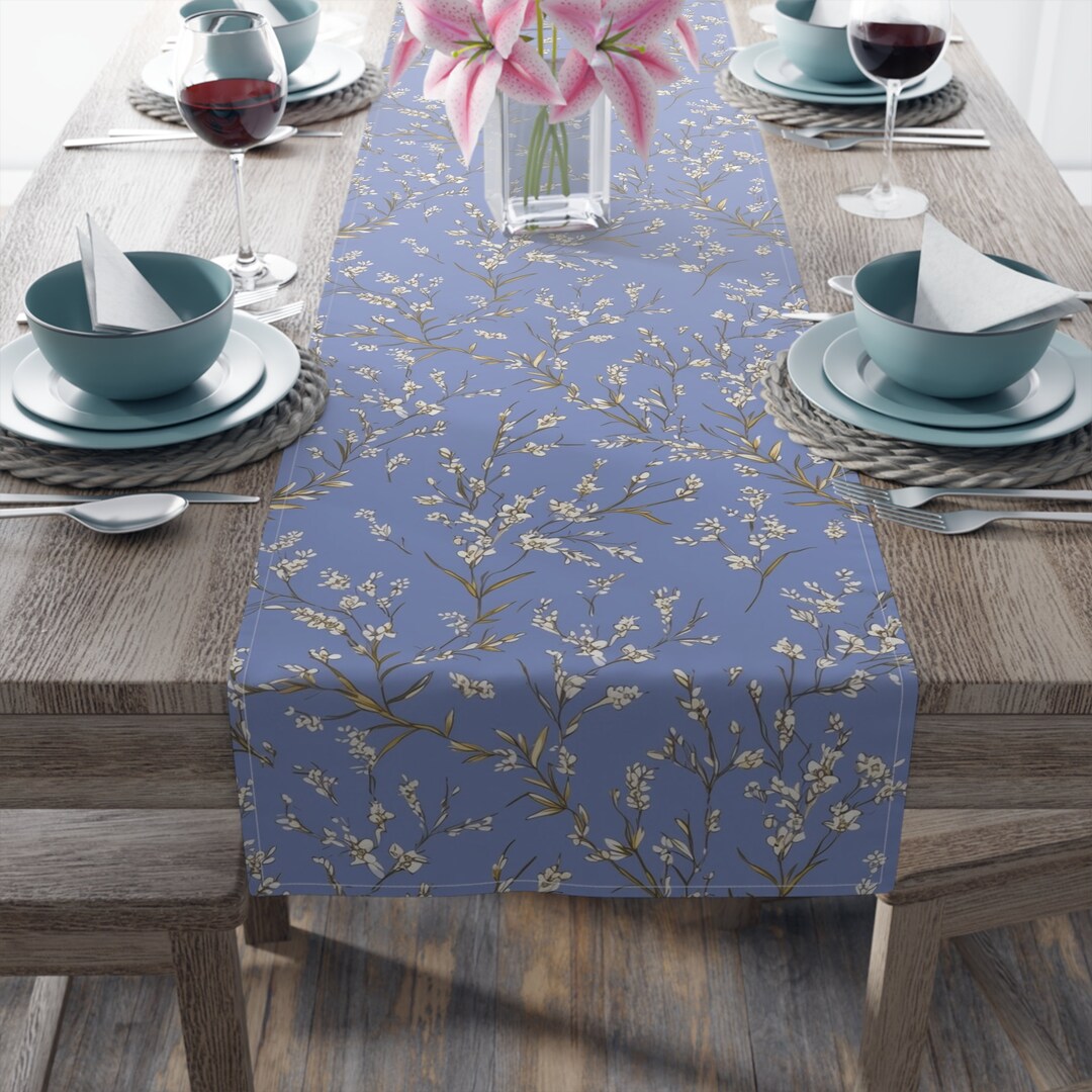 Classic French Table Runner, French Table Linens, Clos Des Oliviers ...