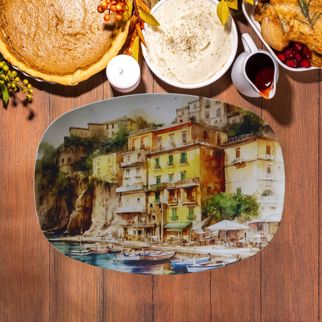 Sorrento Serving Platter, Amalfi Coast Server, Italian Serving Dish ...