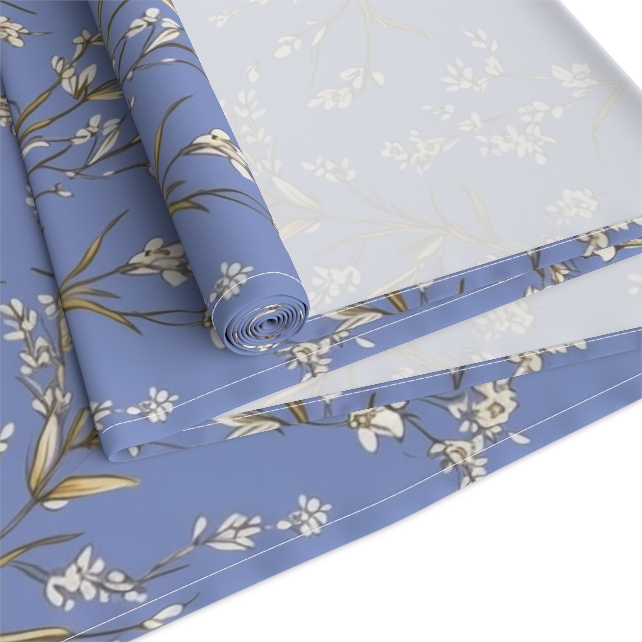 Classic French Table Runner, French Table Linens, Clos Des Oliviers ...