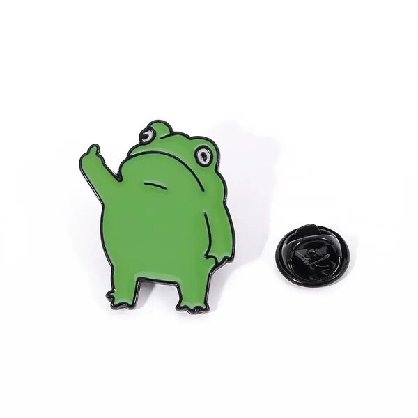 Frog Brooch - Etsy