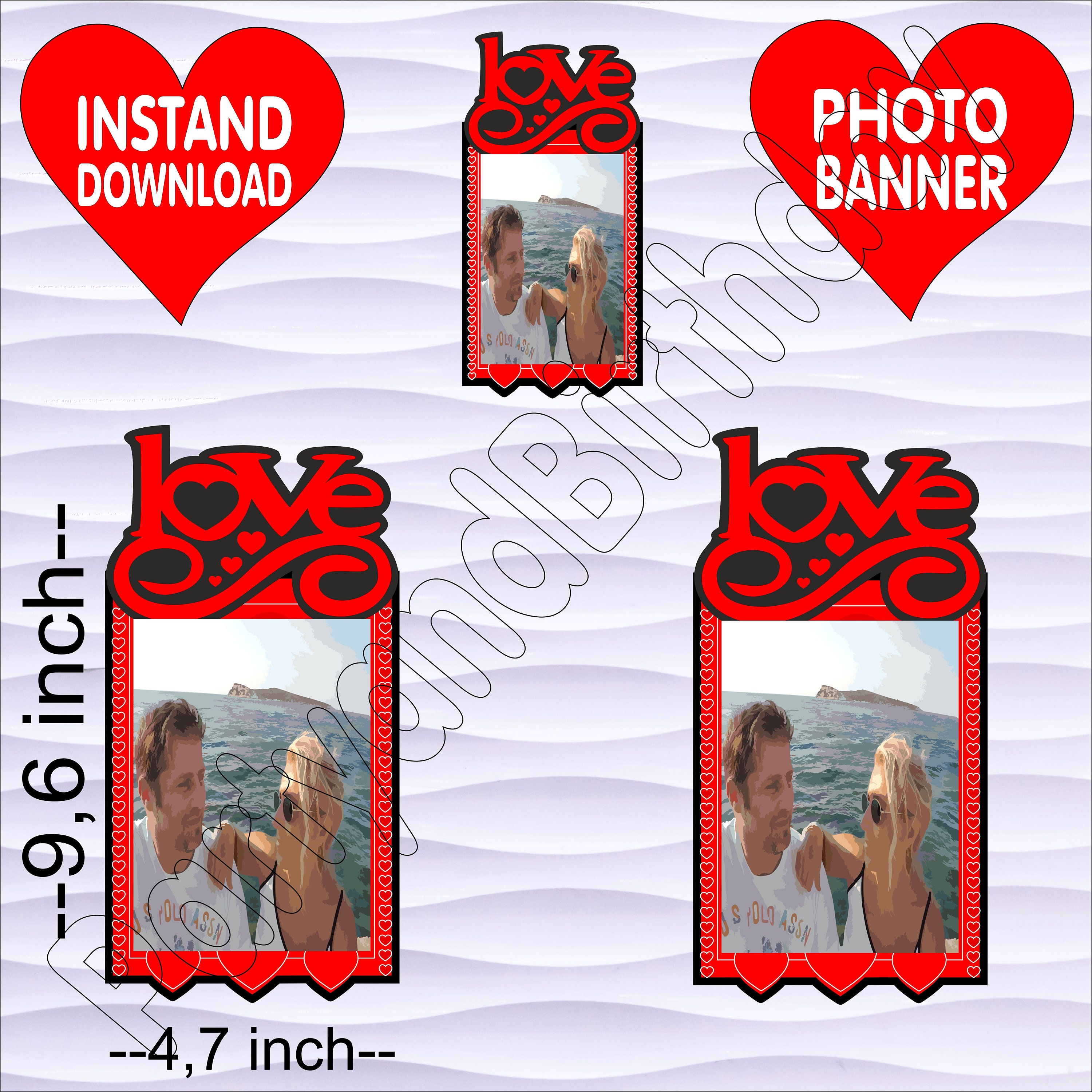Love Banner, Love Photo Banner, Banner Party, I Love You, Banner Photo ...