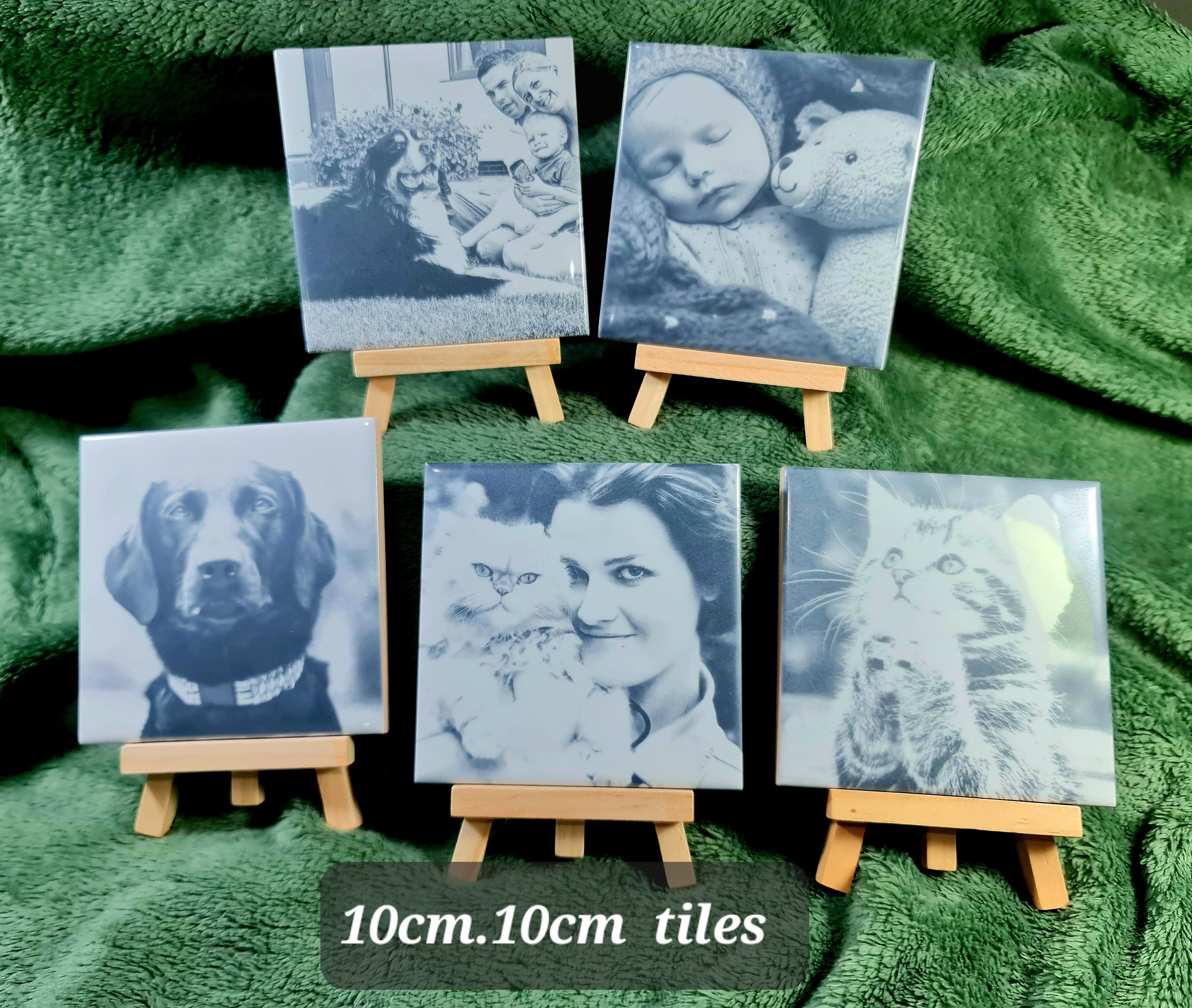 Retro Custom Photo on Tile, Laser Engraving Your Own Photo - Etsy