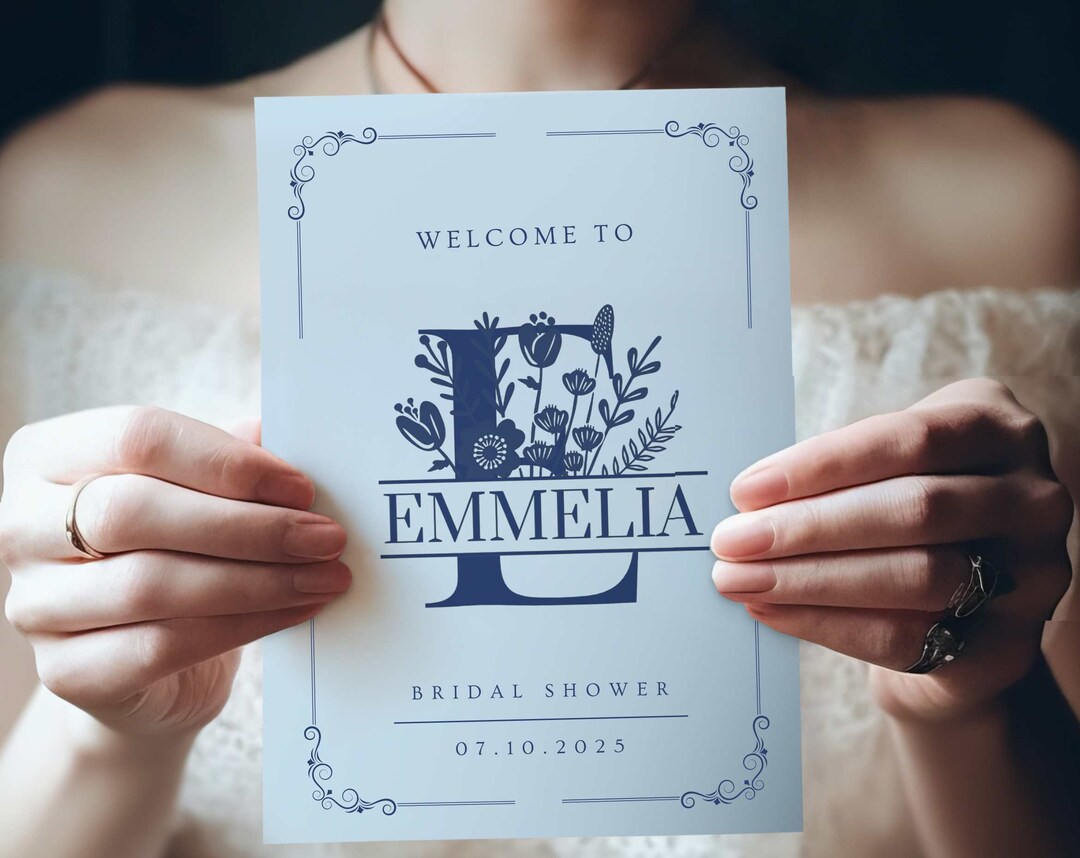 Split Monogram Alphabet Bundle, SVG Floral Letters With Scandinavian ...