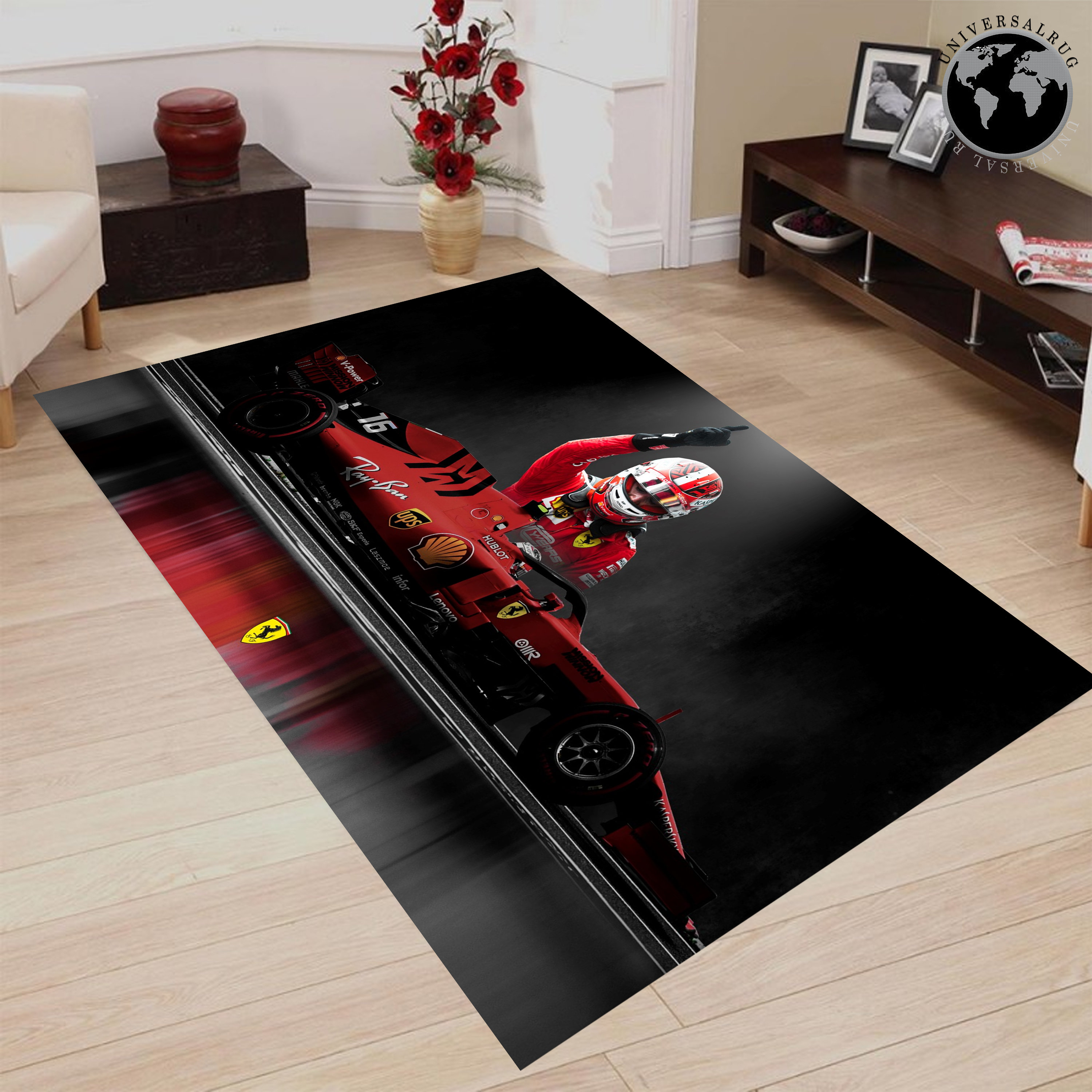 Charles Leclerc Rug, Formula 1 Rug, F1 Formula1 Rug, Motor Sport Rug ...