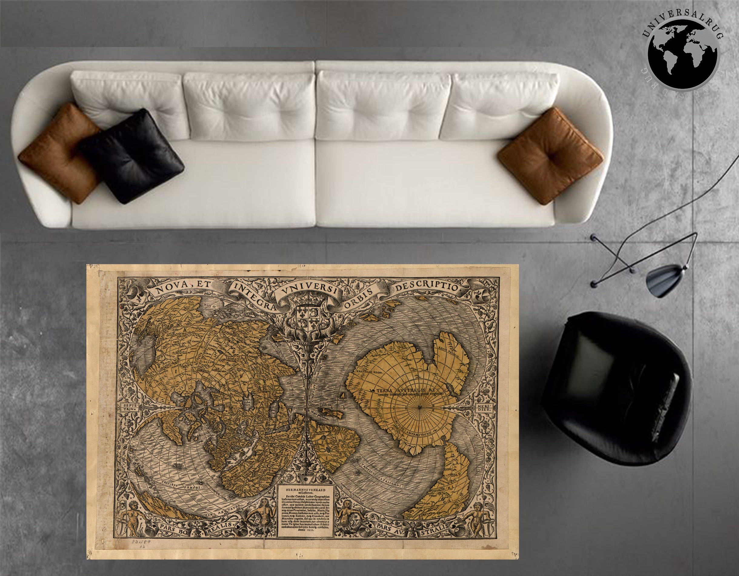 Renaissance World Map Rug Map Rug Middle Earth Rug Antique - Etsy