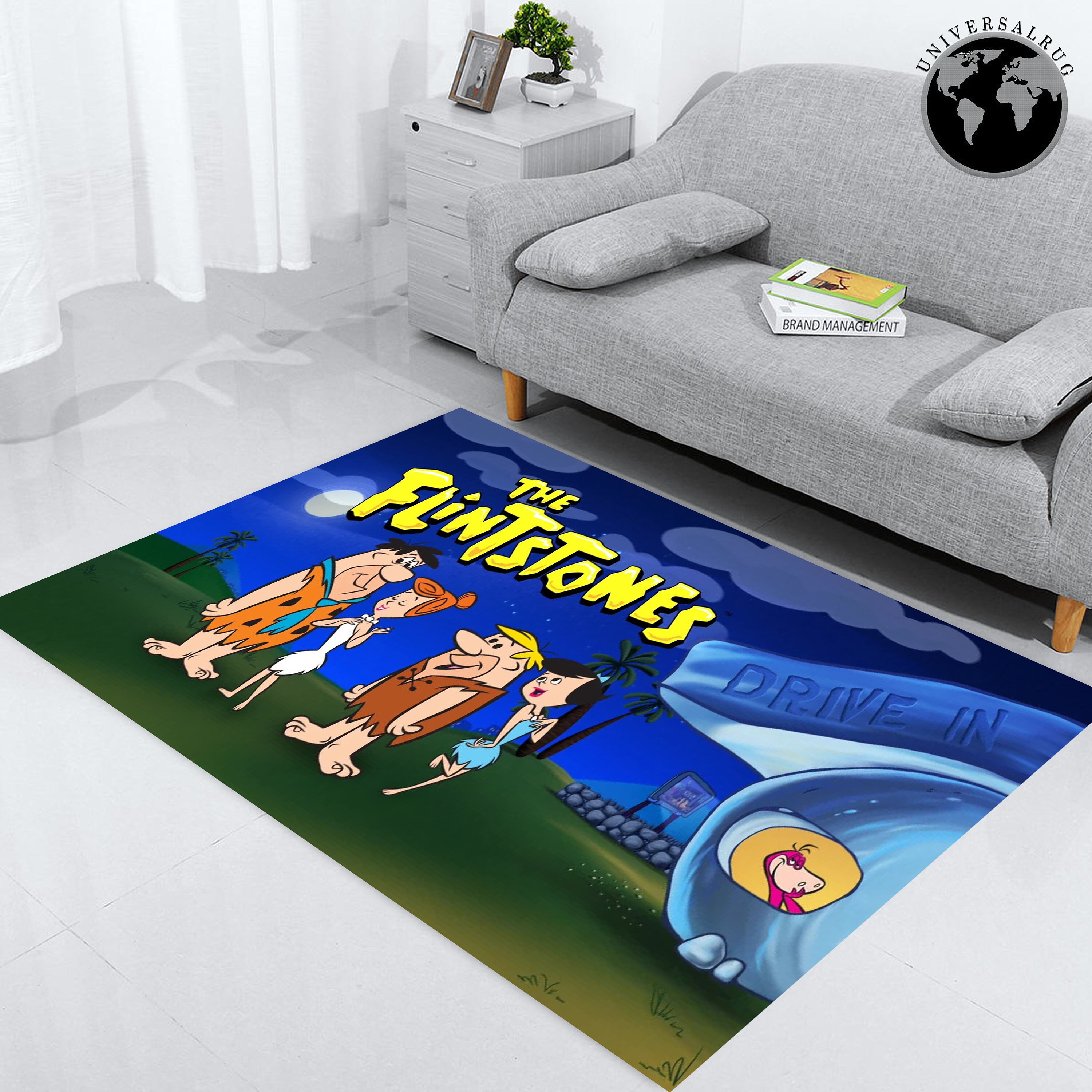 Flintstone Rug, Fred Flintstone Rug, Wilma Flintstone Rug, Flintstones ...