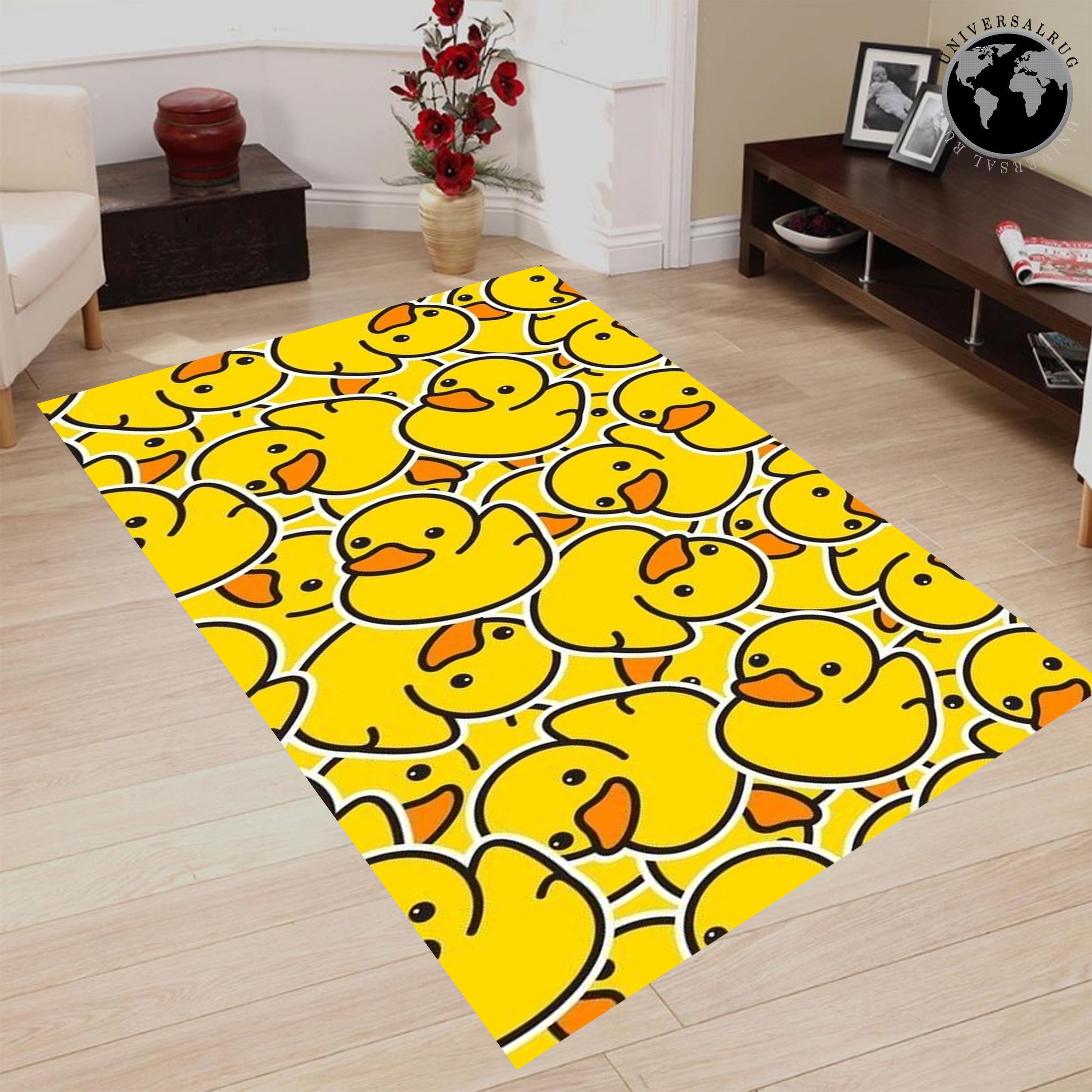 Duck Rug, Baby Duck Rug, Baby Room Rug, Animals Rug, Cute Duck Rug ...
