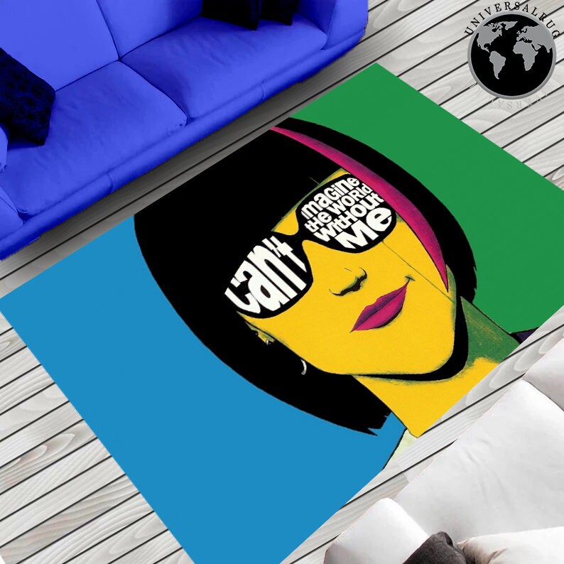 Pop Art Carpet Pop Art Rugpop Art Graffiti Rug Graffiti - Etsy