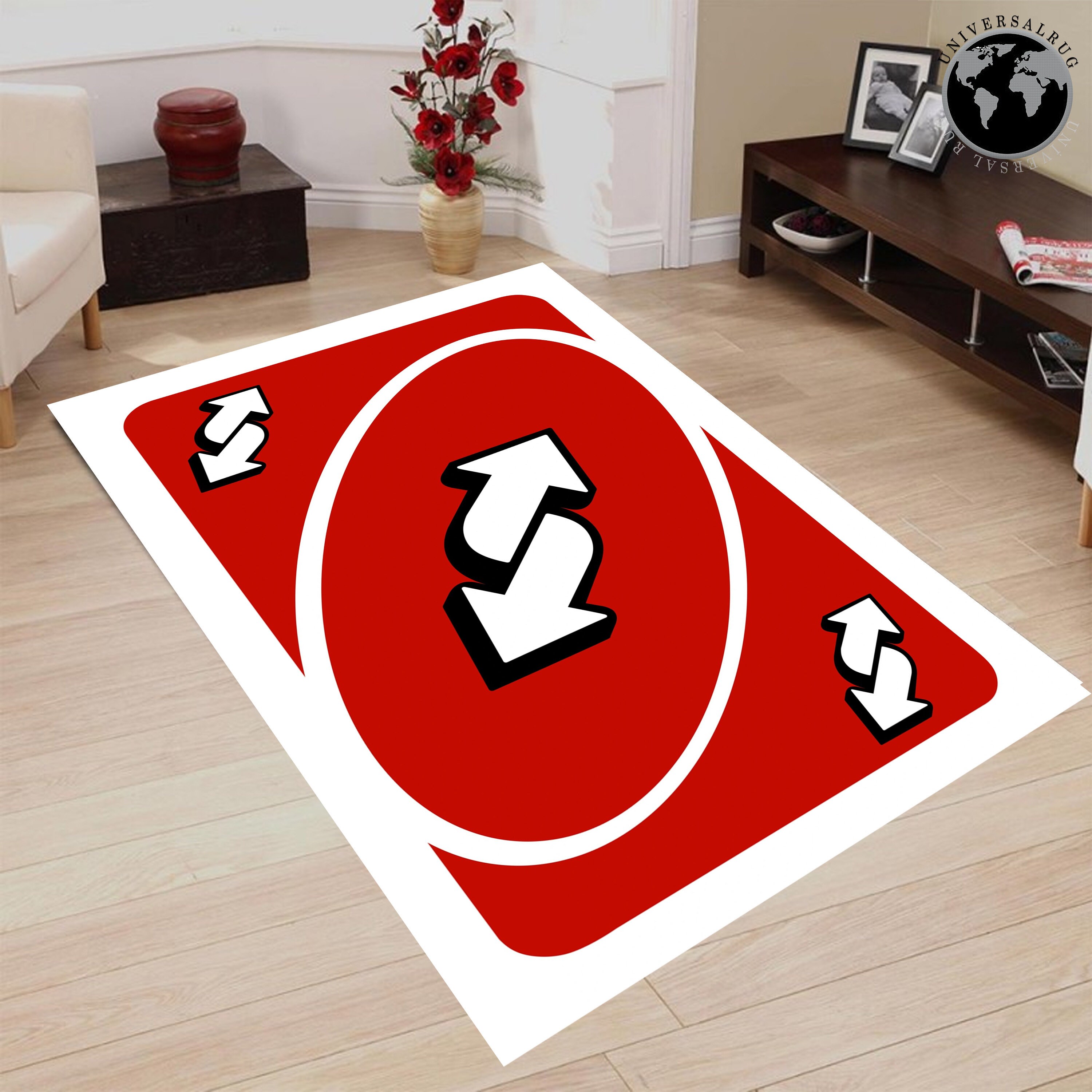 Uno Card Rug, Uno Reverse Rug, Uno Play Card Rug, Uno Rug, Group Game ...
