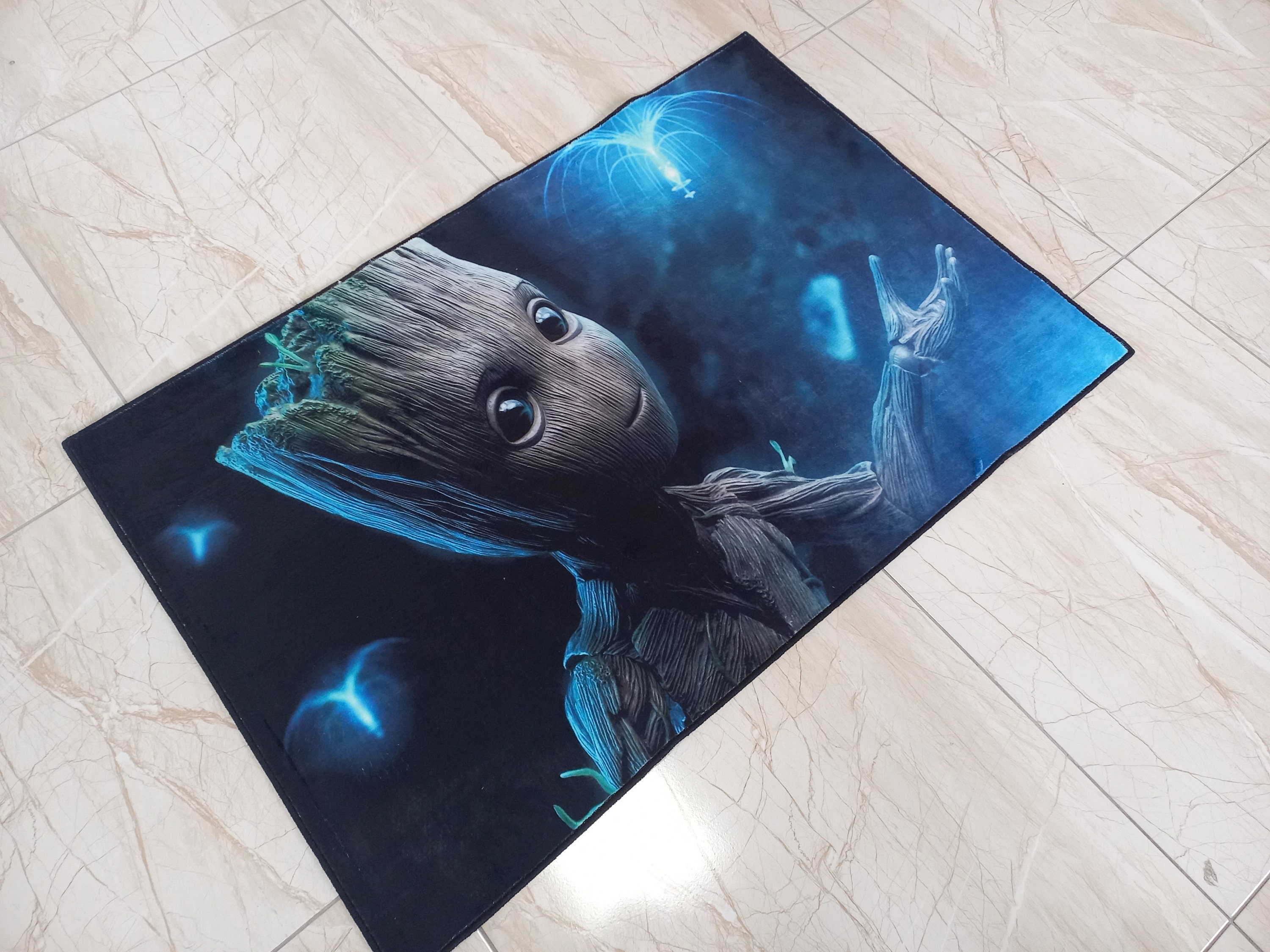 The Rolling Stones Lips Tongue Logo Rug, Rolling Stones Décor, Rock and ...