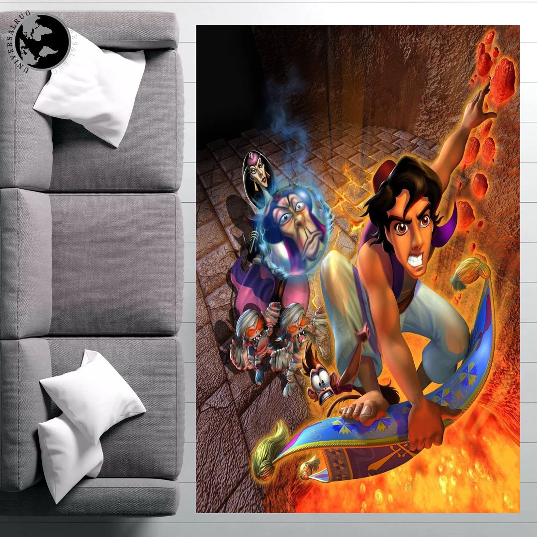 Aladdin Rug, Aladdin, Magic Rug Aladdin, Tale Magic Rug, Cartoon Rug ...