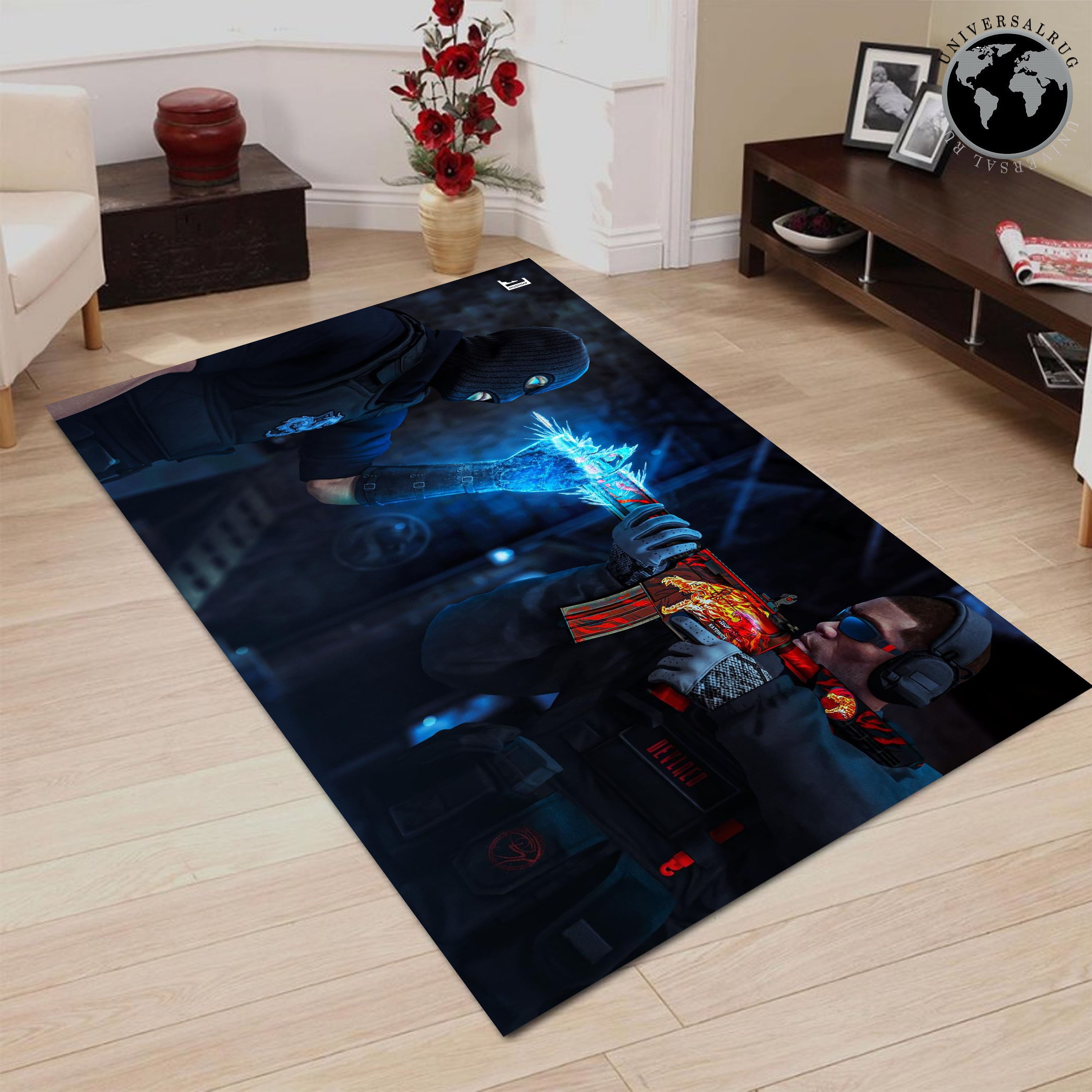Counter Strike Global Offensive, CSGO Rug, Game Themed Rug, CS GO Rug ...