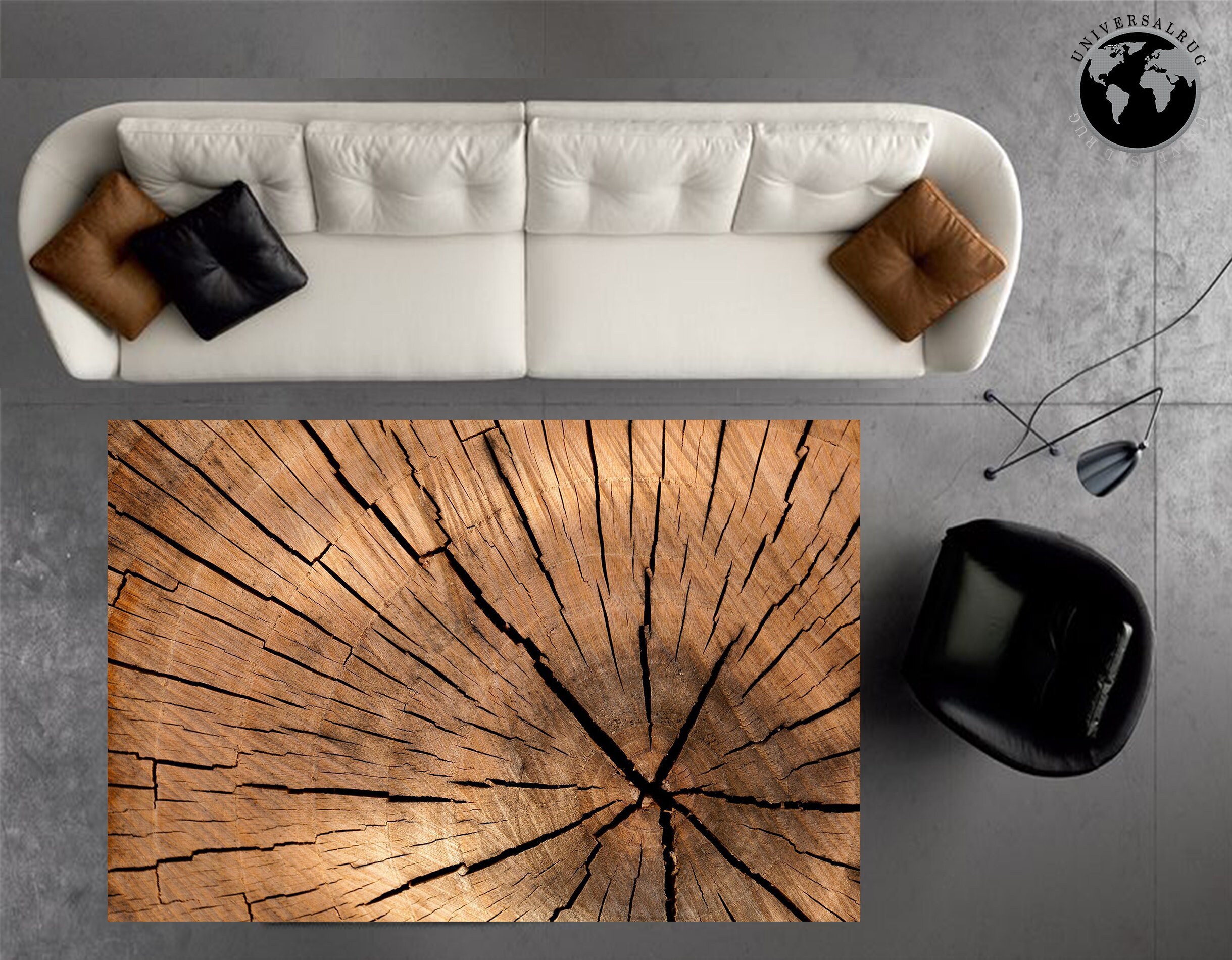 Wood Rug,wood Pattern Rug,tree Rug ,wood Trunk Rug,wooden Rug,kitchen ...