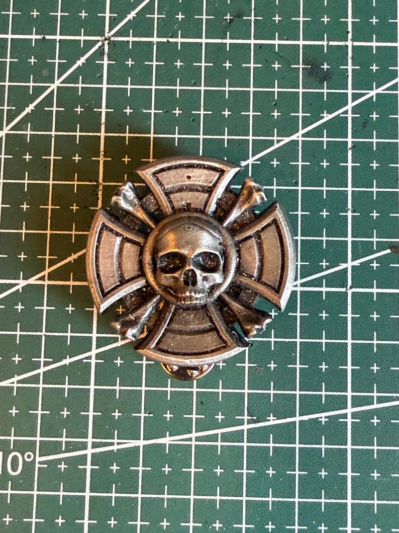 Pewter Terminator Pin/badge - Etsy