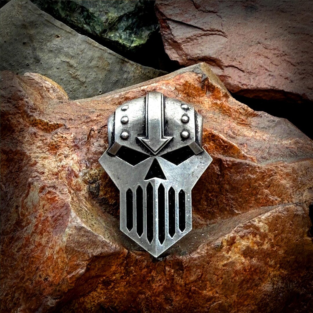 Iron Warrior Pin / Badge - Etsy