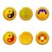 Chinese Blessing Coins Represent Good Luck or Fortune. Chinese Symbols ...