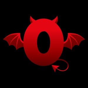 Devil Red Numbers With Wings for Ui Games. Vector Illustration Set of ...