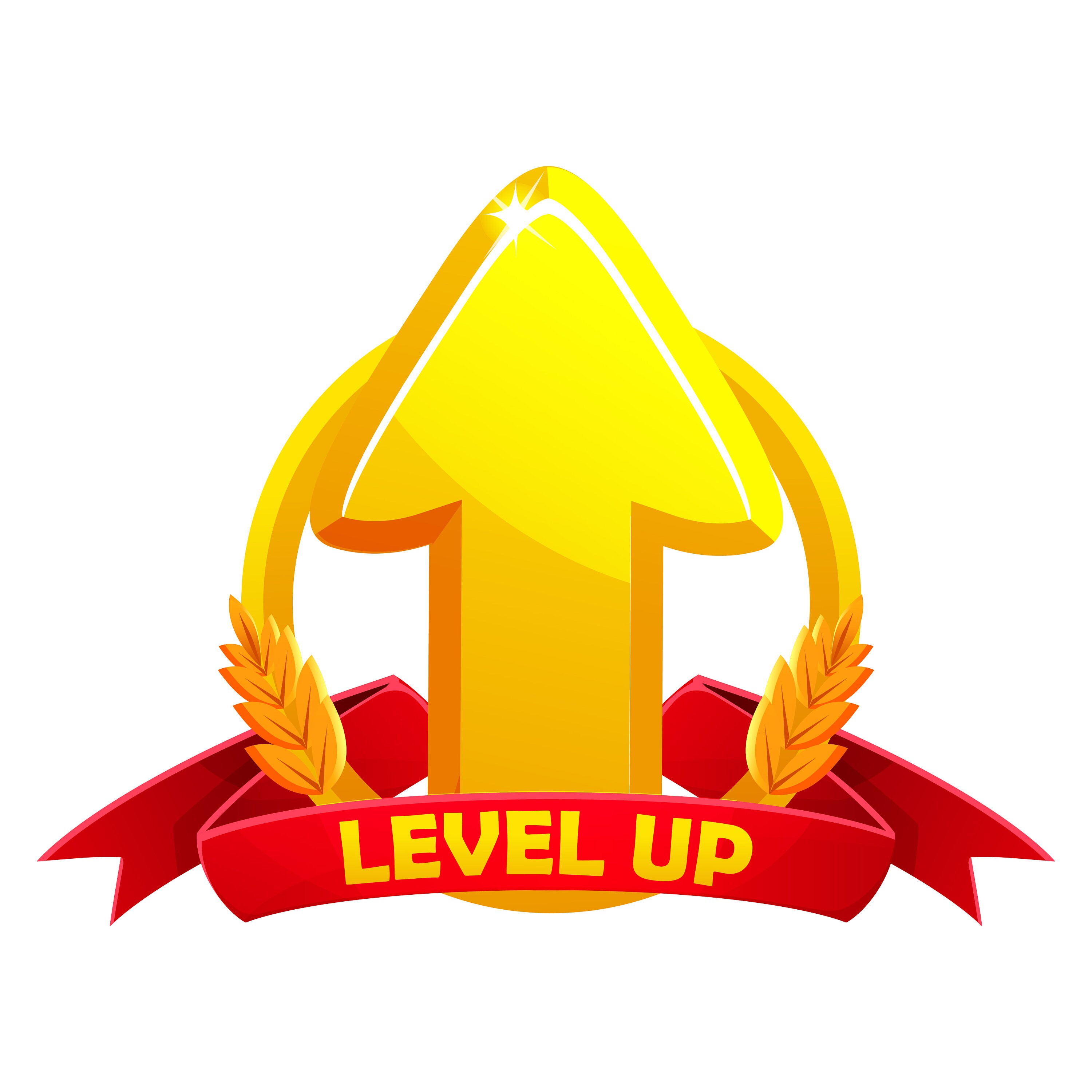 Level up Awards. UI Game Badge Icons. Medals Set Vector Images for a 2D Game. - Etsy