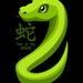 Snake Set of Numbers. Symbol 2025 Year for Chinese Calendar - Etsy