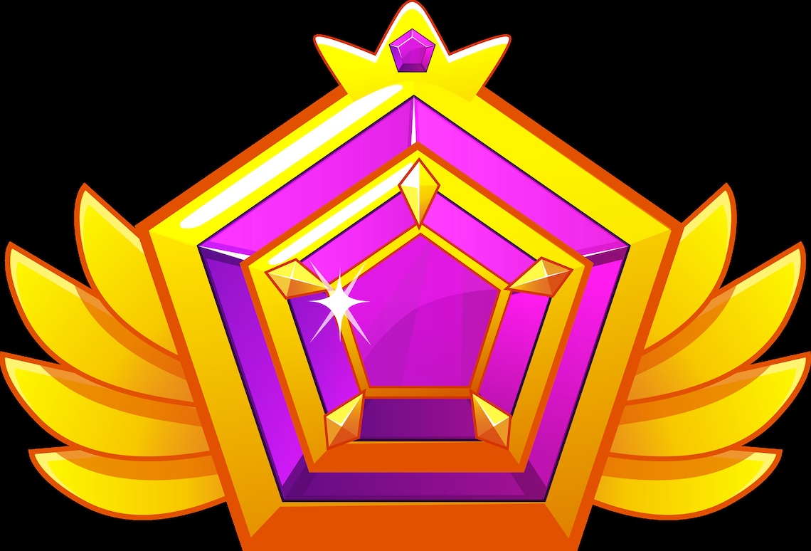 Gemstone Icons. Three Levels, From Simple to Complex - Etsy