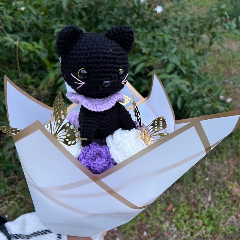 Cat Flower Arrangement - Etsy