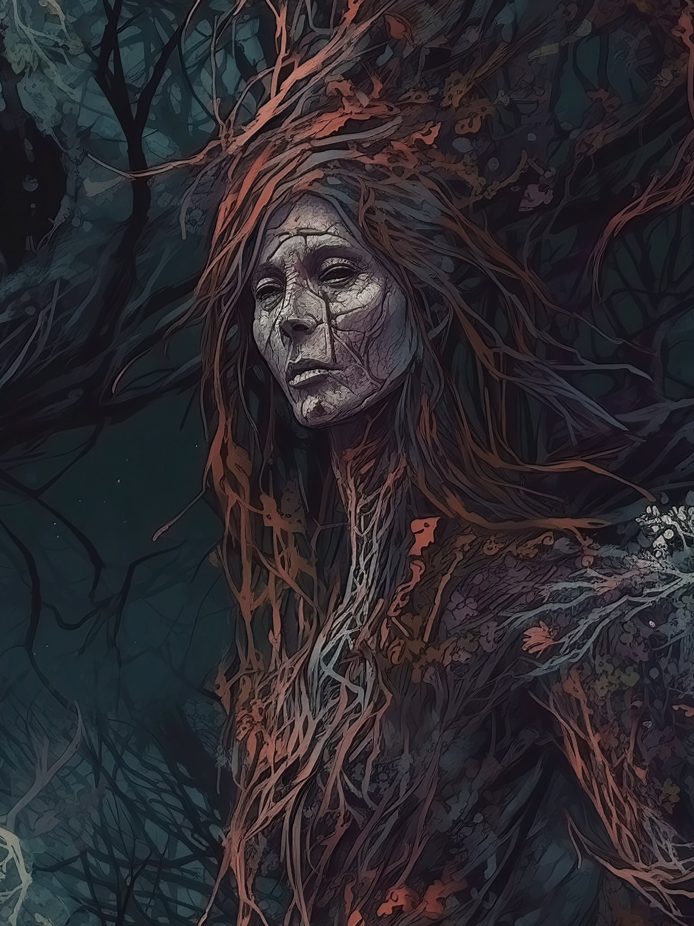 Cryptid Inspired Seamless Pattern Pack, Digital Scrapbooking Paper ...