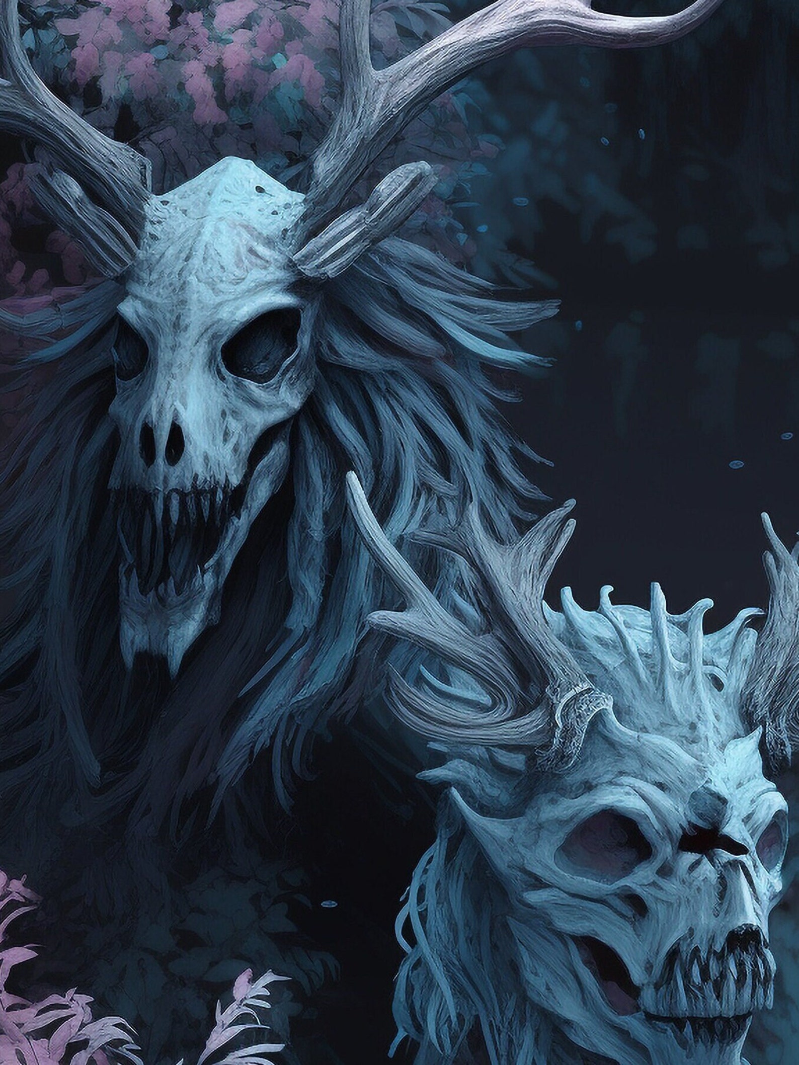 Gothic Horror Aesthetic, Digital Download Digital Paper Halloween Decor ...