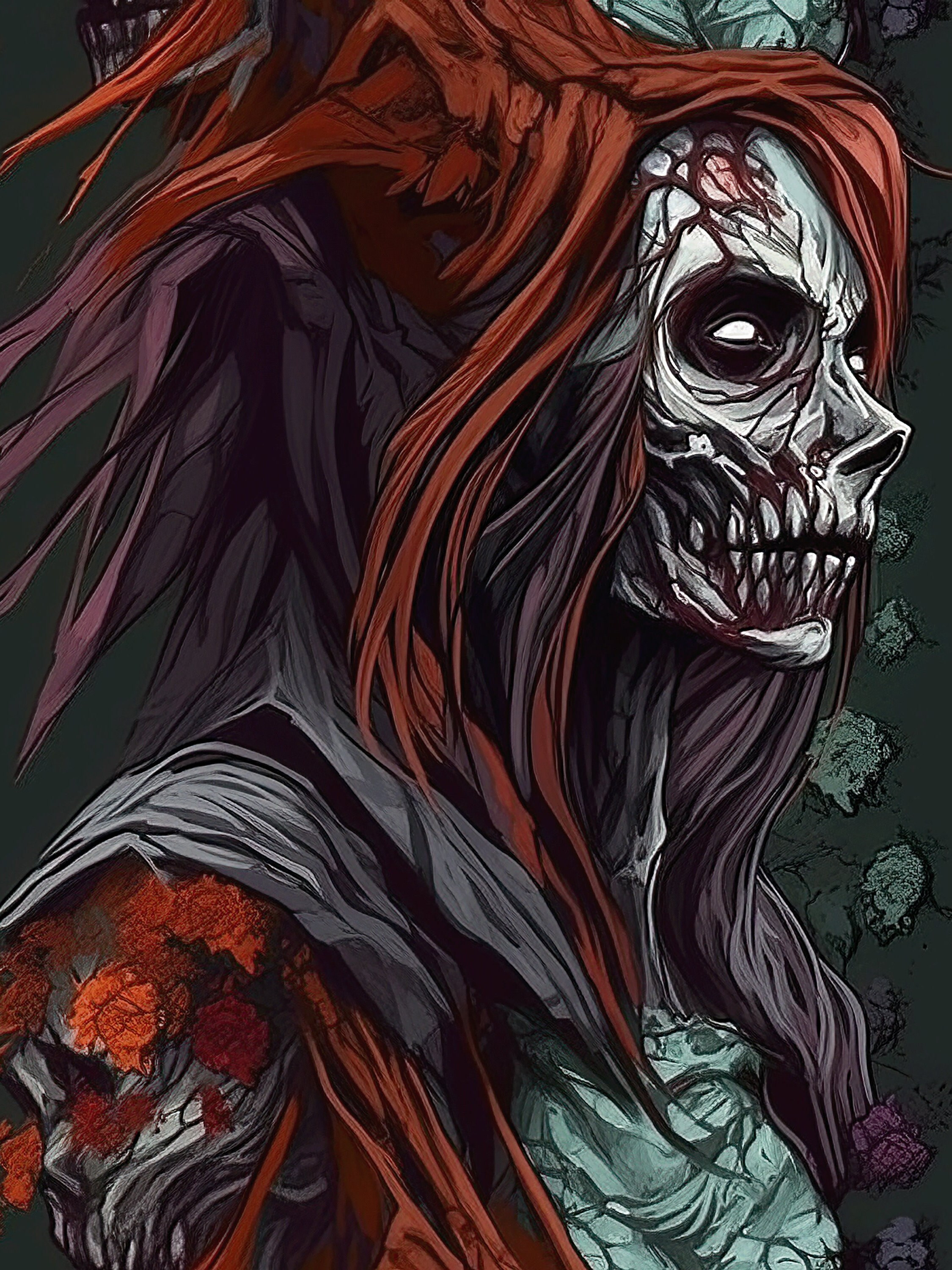 Cryptid Inspired Seamless Pattern Pack, Digital Scrapbooking Paper ...