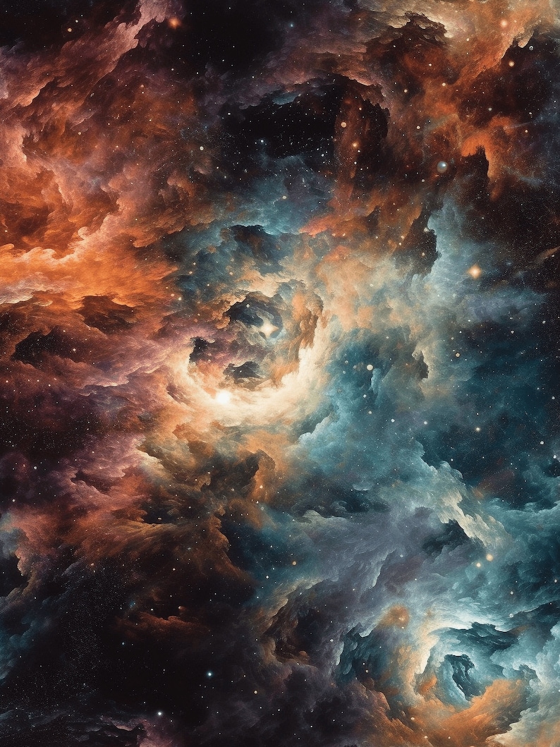 Galaxy Printable Paper, Digital Download, PNG 12x12 300DPI - Etsy