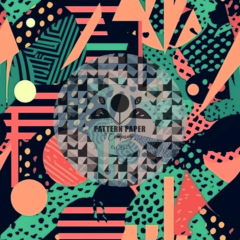 90s Theme | 10 Seamless Patterns - 12in X 12in - Perfect for Commercial ...