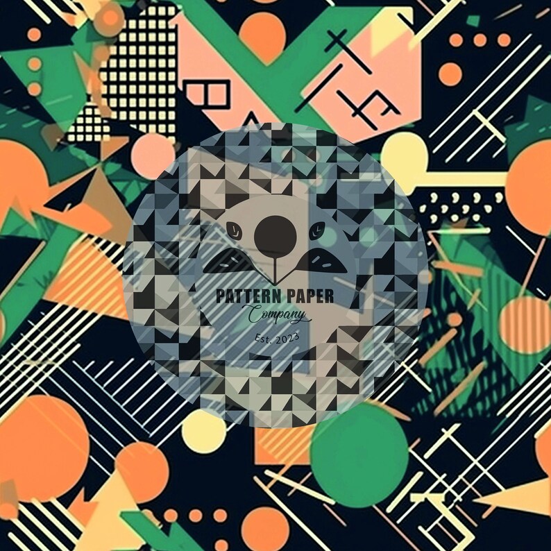 90s Theme | 10 Seamless Patterns - 12in X 12in - Perfect for Commercial ...