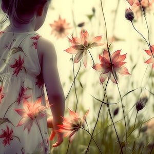 Radiant Red-tinted Dutch Floral Seamless Patterns - Digital Download ...