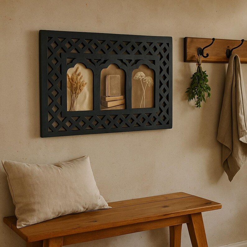 Wooden Collage Triple Picture 4x6 Frame Wood Black Photo Frame - Etsy