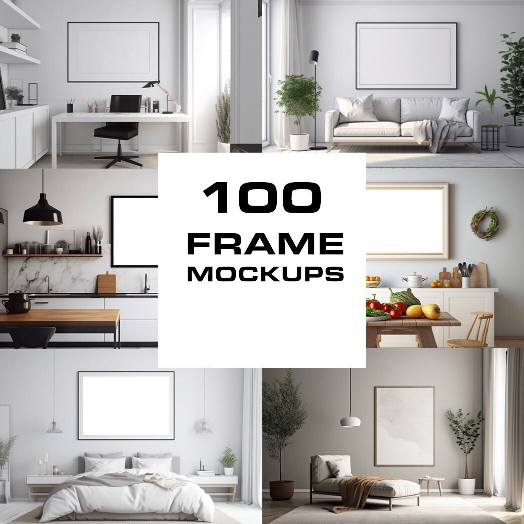 Digital Mockup Bundle Customizable Presentation Realistic - Etsy