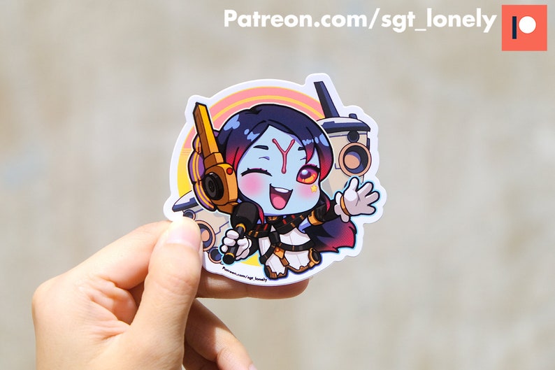 40k Chibi Vinyl Stickers Idol Set - Etsy