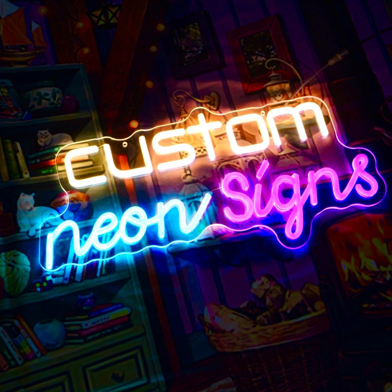 Create Your Own LED Neon Sign, Custom Neon Sign, Neon Sign, Neon Sign ...