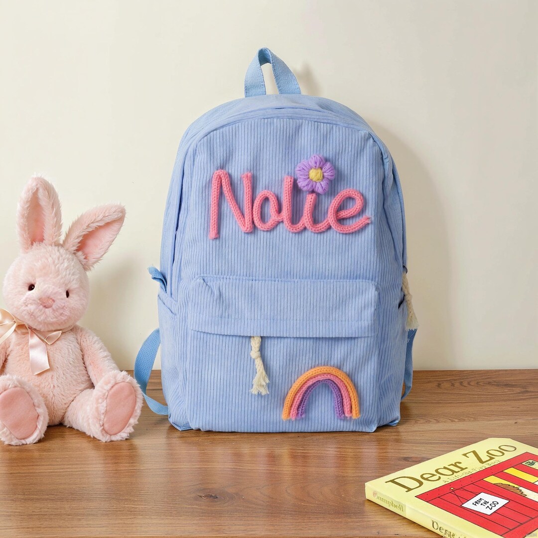 Personalized Baby Name Backpack,custom Toddler School Bag,children's ...