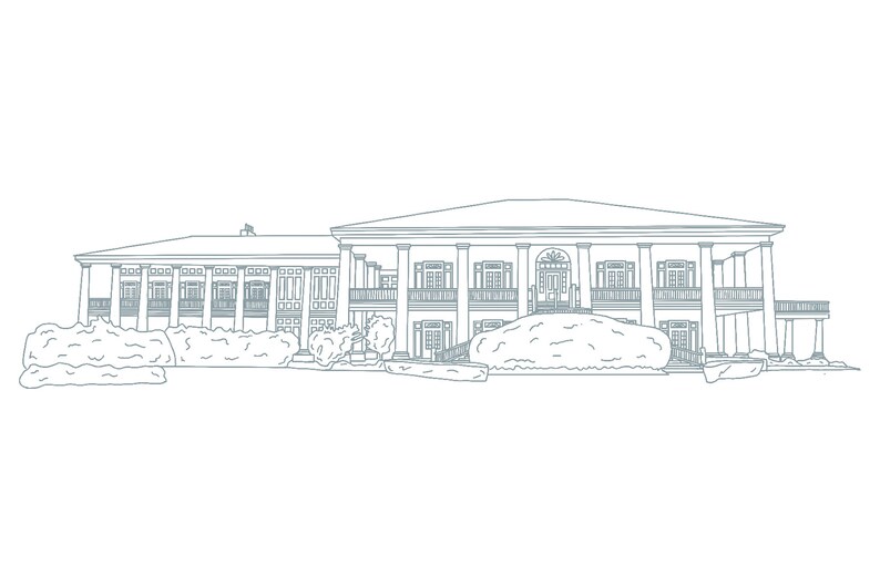 Custom Wedding Venue, Home, or Building Illustration Sketch Keepsake ...