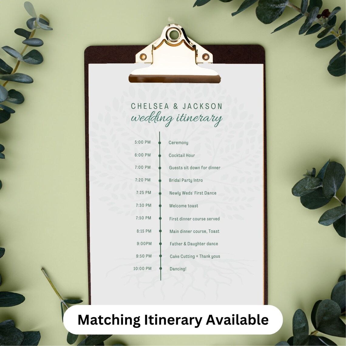 Tree of Life Forest Wedding Invitation Customizable Printable Canva ...
