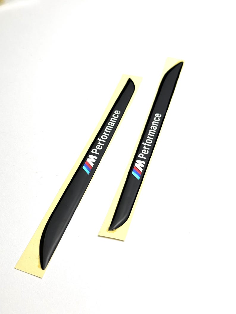 Custom BMW F30 Fender Emblems / Decals F3X, F80, B58, 440i, 340i, 335i ...