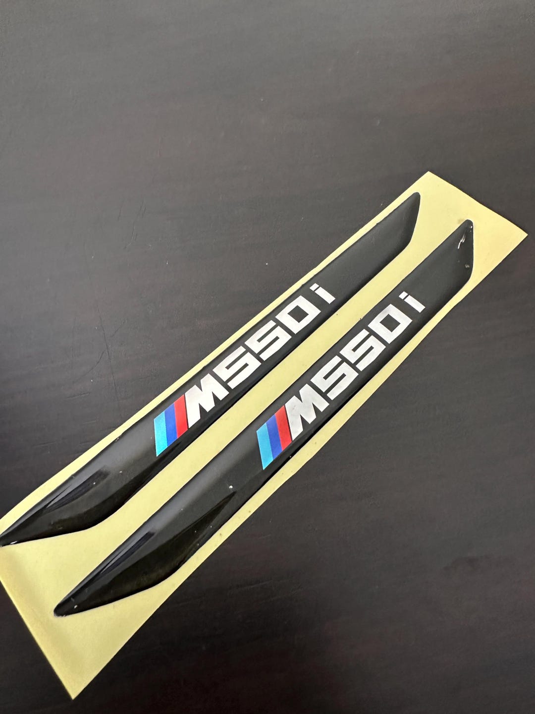 Custom BMW G30, F90 M550i Fender Decals - Etsy